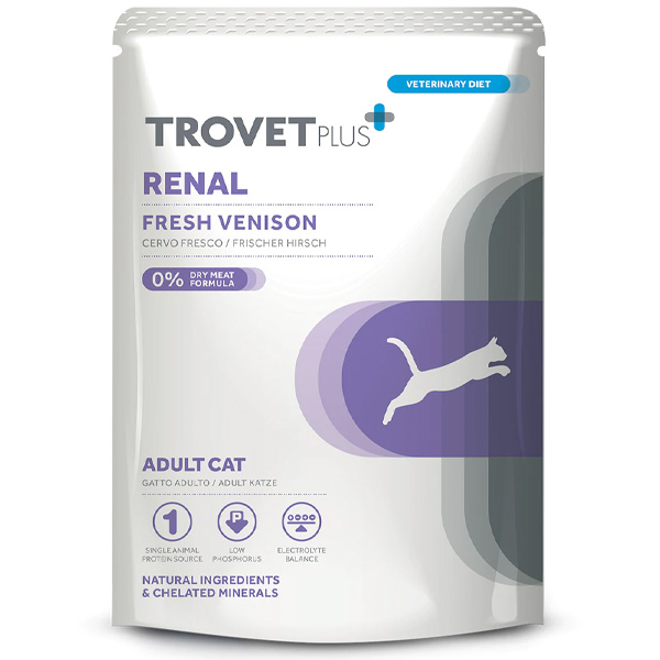 Trovet - Plus Cat Renal Cervo Fresco