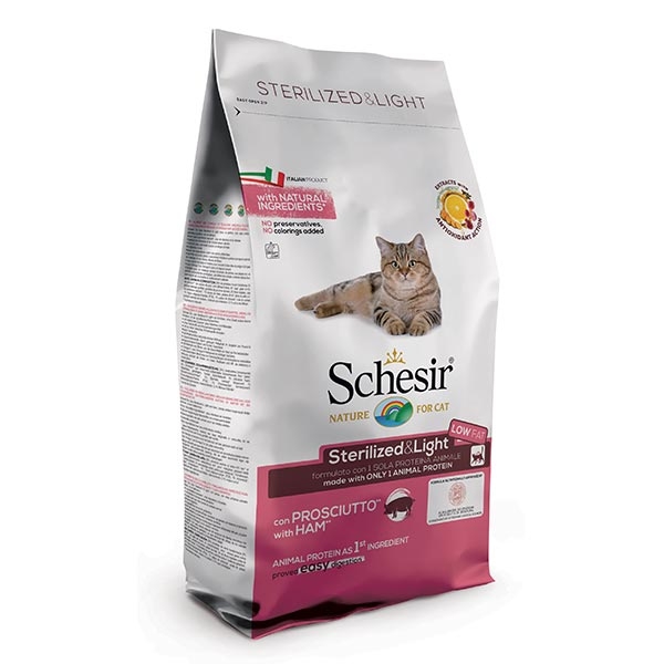 Schesir - Dry Line Sterilized & Light con Prosciutto