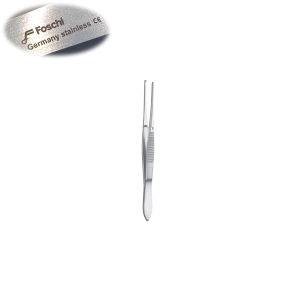 Foschi Premium - Pinza oftalmica Graefe chirurgica retta