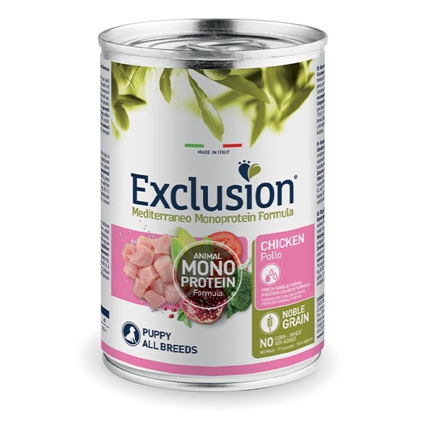 Exclusion - Mediterraneo Monoprotein Puppy All Breed con Pollo