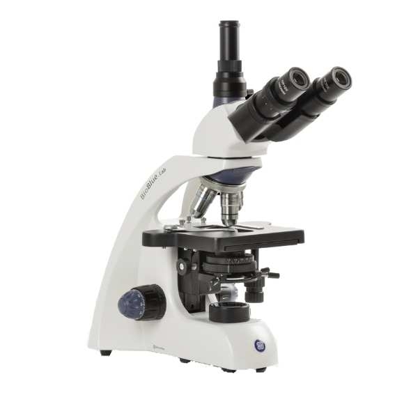 Euromex - Microscopio trinoculare BioBlue Lab 4 obiettivi 4/10/S40/S100x oil ios mod. BB.1153-PLi